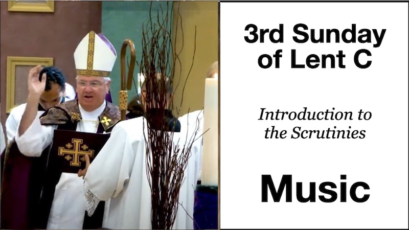 LITURGY– 3rd Sunday of Lent C - The Word This Week
