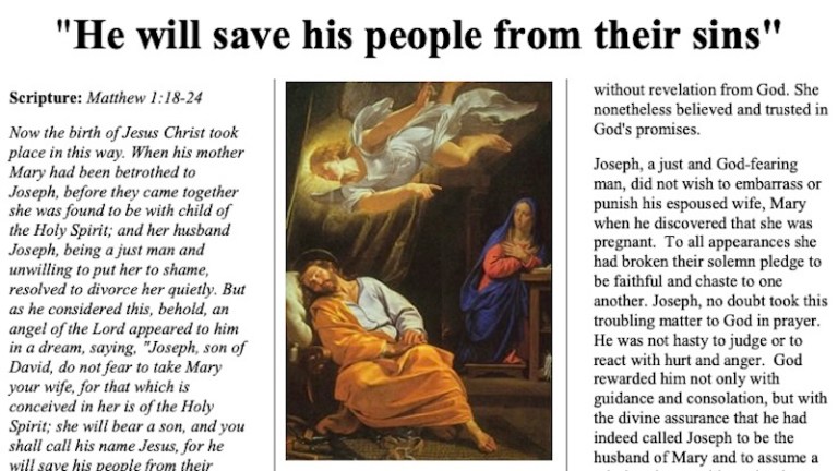 BULLETIN INSERTS - 4th Sunday of Advent (A) - The Word This Week