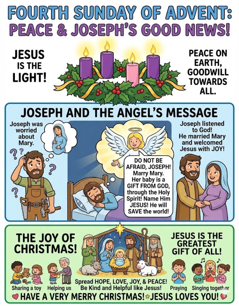 CHILDREN - 4th Sunday of Advent (A) - The Word This Week