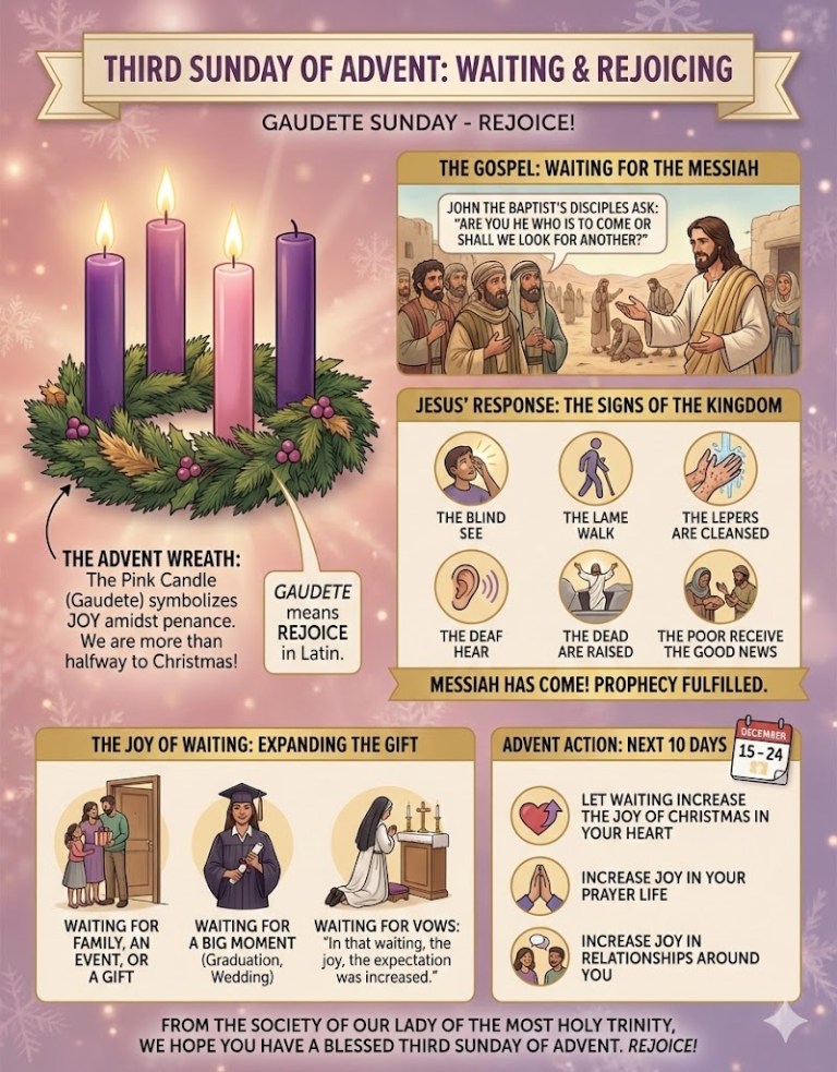 LITURGY PLANNER – 3rd Sunday of Advent (A) - The Word This Week